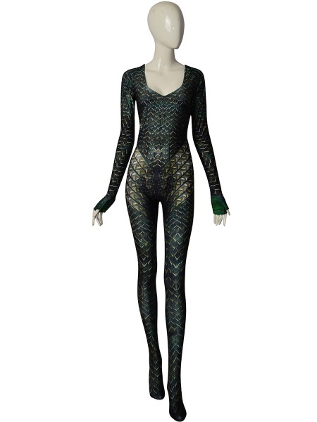 Mera Justice League Movie Version Cosplay Costume